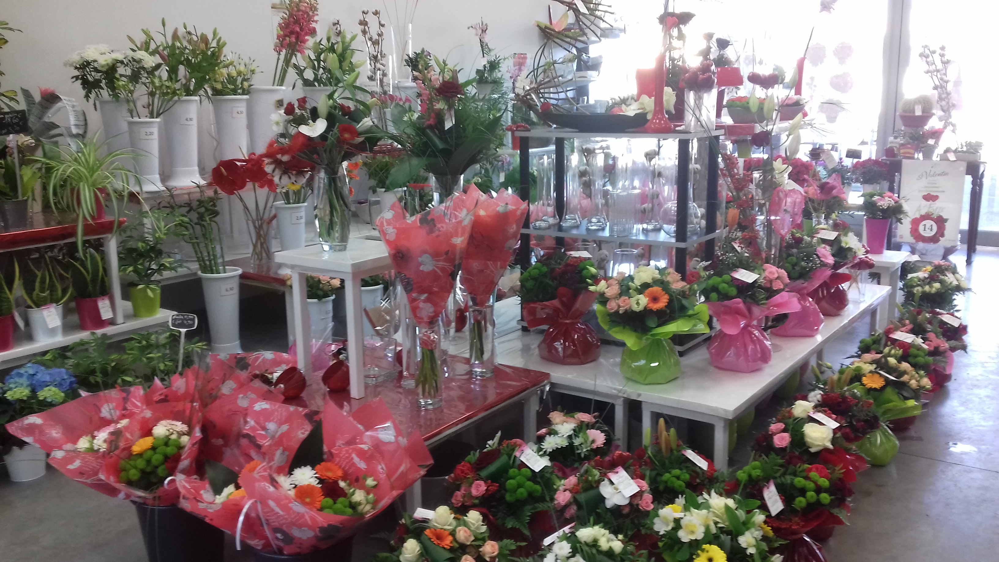 On prépare la St Valentin | Fleuriste Sarlat | Fleurs & Grain d'Folie